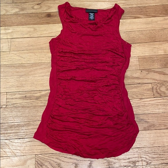 Apostrophe | Tops | Viscose Stretch Jersey Pull On Top Rib Knit Side ...